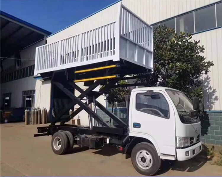 Truck Scissor Loading Lift Platform cargo lift