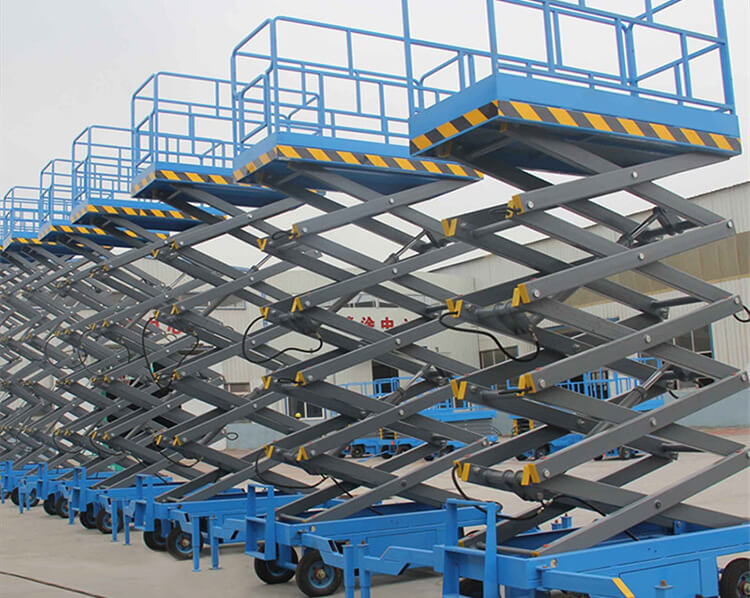 Manufacture Assist walking scissors lift Y-XZ